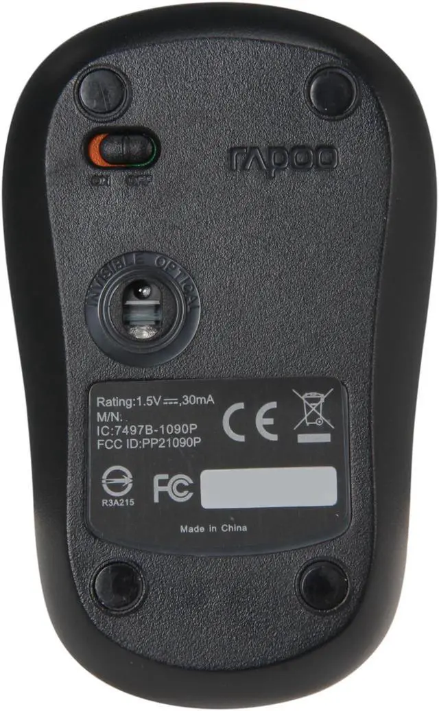 Rapoo 1090P Grey 5GHz Wireless Optical Mouse - Newegg.com
