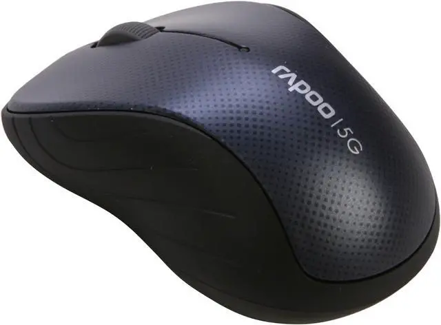 Rapoo 3000P Blue 5GHz Wireless Optical Mouse - Newegg.com