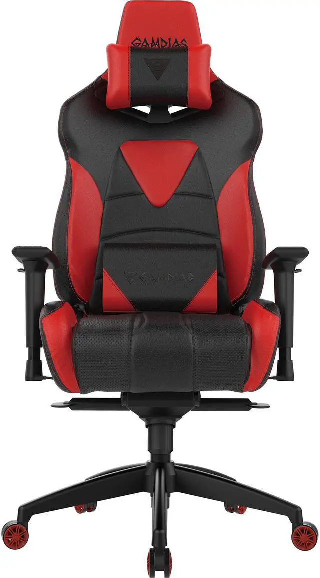 Gamdias Achilles M1 RGB Gaming Chair - Black / Red - Newegg.com