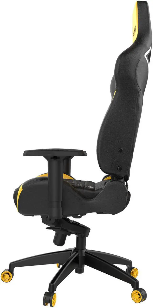 Gamdias Achilles P1 RGB Gaming Chair - Black / Yellow - Newegg.ca