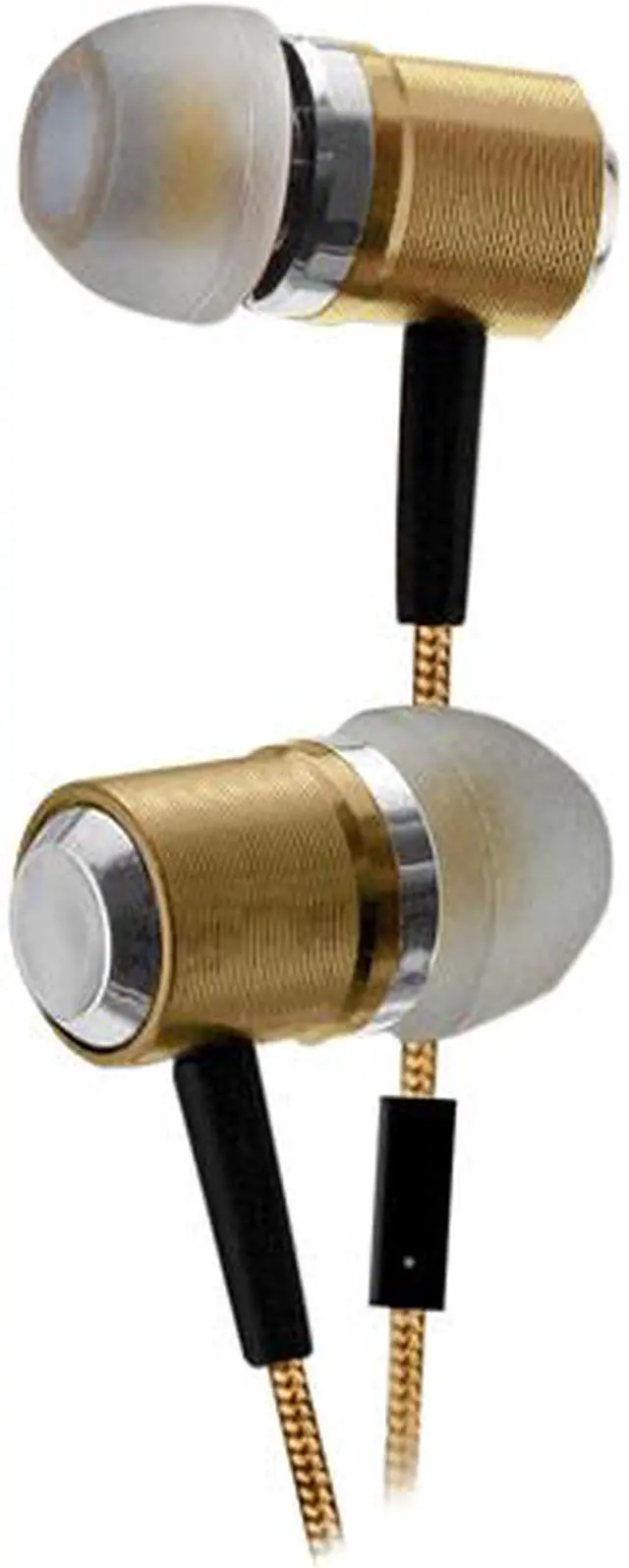 Sentry Gold HPS-HM374 MicBuds Metal Stereo Ear Buds With Built-In Mic ...