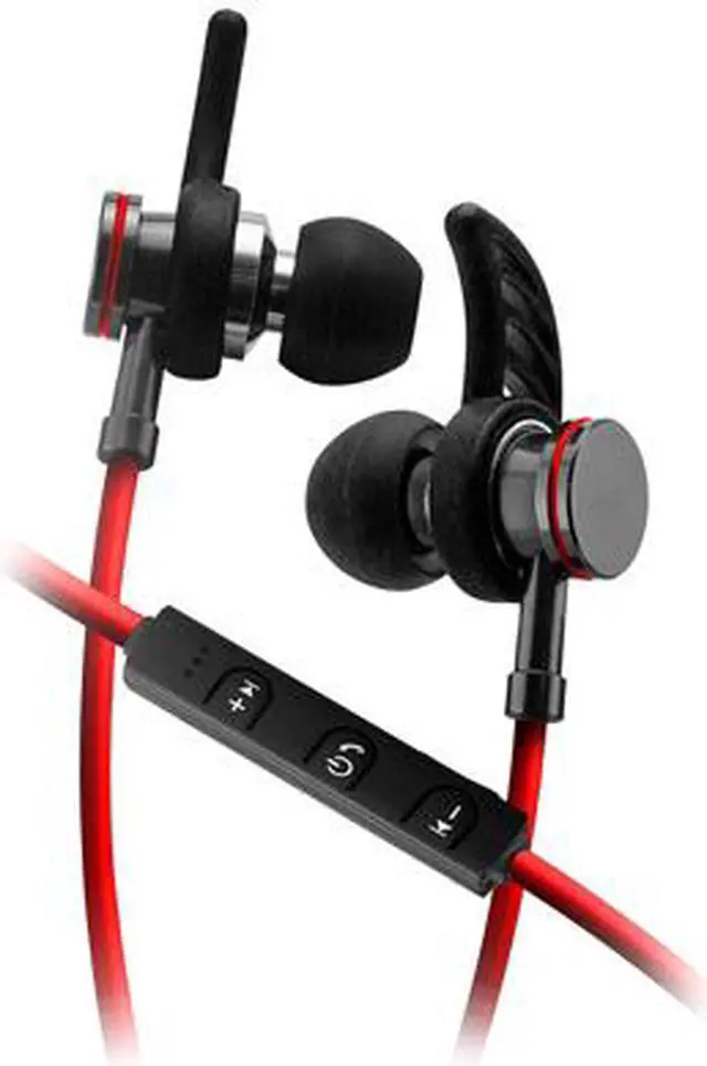 Sentry Red BT250 Bluetooth Wireless Rechargeable Stereo Buds with In ...