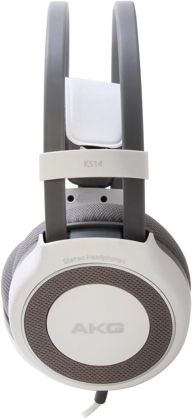 AKG White K514 MKII On-Ear Natural Sound Stereo Headphone - Newegg.com