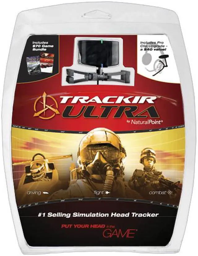 Open Box: NaturalPoint TRACK IR Ultra Optical Head Tracking Package ...
