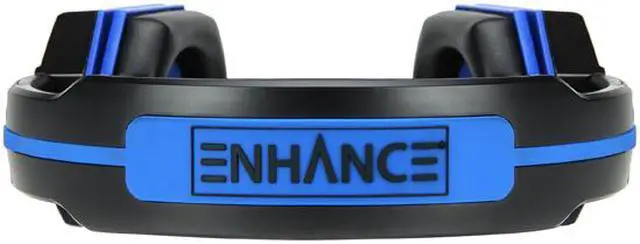 ENHANCE Gaming Headset with 7.1 Virtual Surround Sound, Blue LED ...