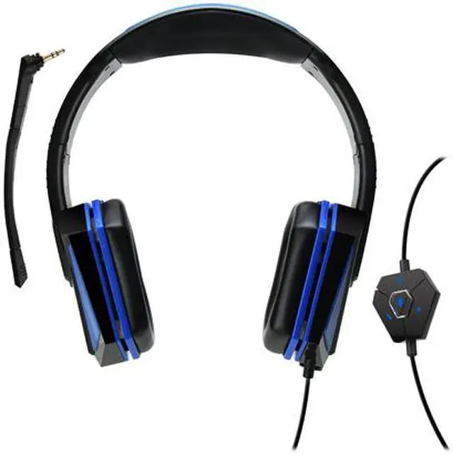 ENHANCE Gaming Headset with 7.1 Virtual Surround Sound, Blue LED ...