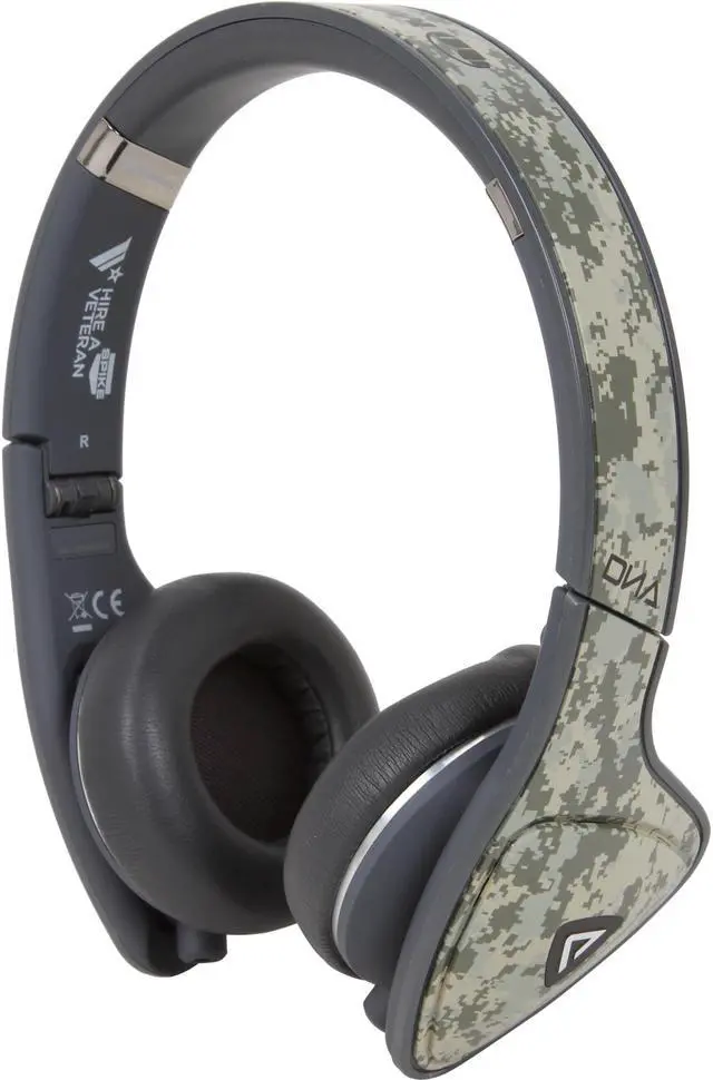 Monster Camo MH DNA ON CMO CA WW On-Ear Headphones, Apple ControlTalk ...