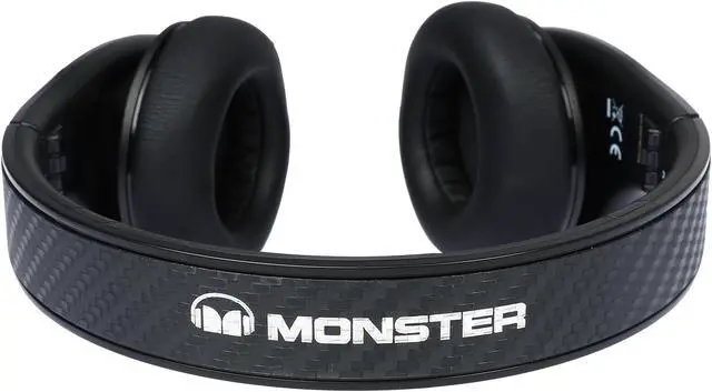 Monster DNA On-Ear headphones, Carbon Black - Newegg.com