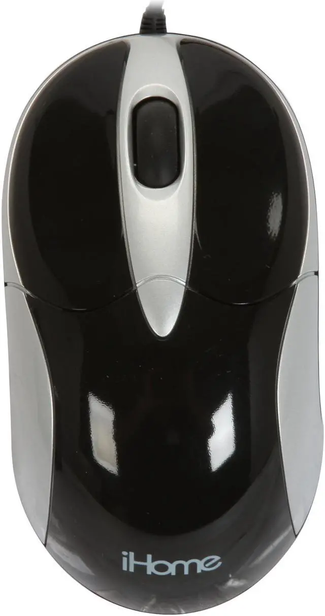 iHome IH-M120LB Black Wired Laser Mouse - Newegg.com