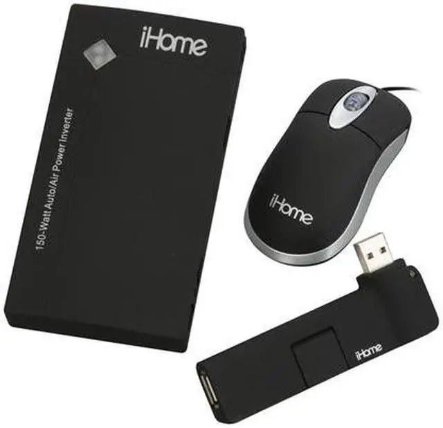 iHome IH-B920NB Wired Optical Mouse/Hub/Inverter Bundle - Newegg.com