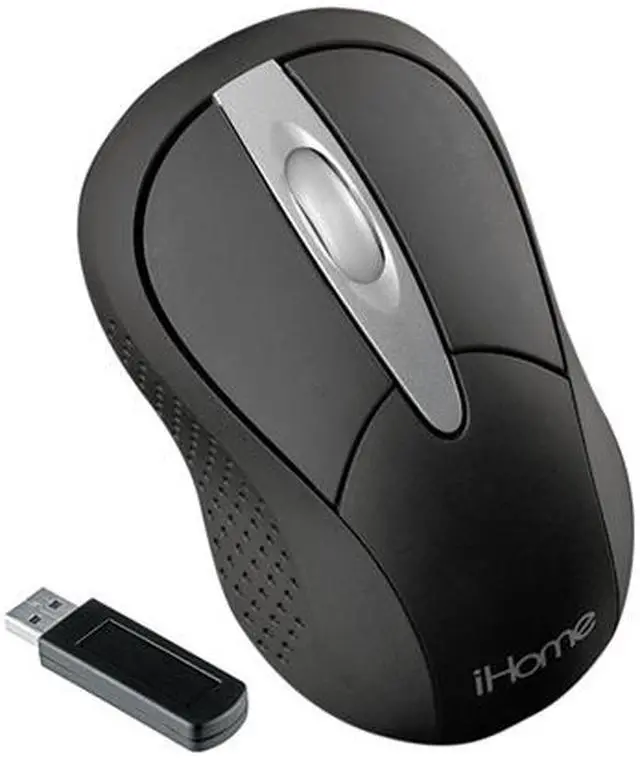iHome IH-M165ZB Black 2.4 GHz Wireless Laser Mouse - Newegg.com