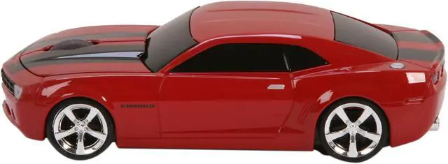 Road Mice RM-08CHCCRXK Red With Black Stripes RF Wireless Optical ...