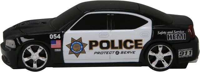 Road Mice RM-08DGCSUXP RF Wireless Optical Police Dodge Charger Mouse ...