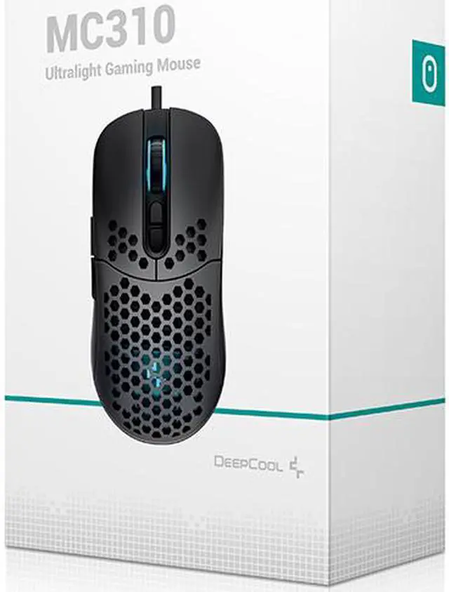 DeepCool MC310 Ultralight Gaming Mouse, 12800 DPI Optical Sensor, 7 ...