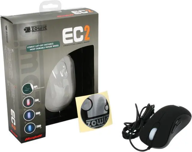 ZOWIE GEAR EC2 “Black” Optical Gaming USB Wired 2000 dpi Mouse - Newegg.com