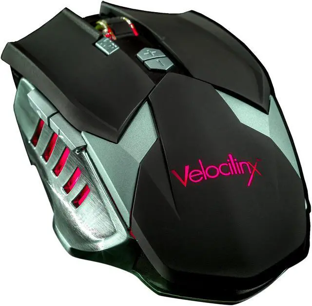 Velocilinx Tyr VXGM-MS6B-10K Black Wired Optical Gaming Mouse - Newegg.com