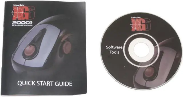 VisionTek XG6 2-Tone Laser 3D Gaming Mouse - Newegg.com