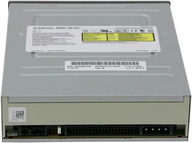 SAMSUNG CD Burner Black IDE Model SW-252SENB - Newegg.com