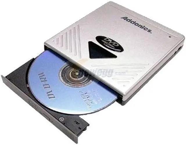 Addonics USB 2.0 Slim External DVD Burner Model AEPMRW88U - Newegg.com