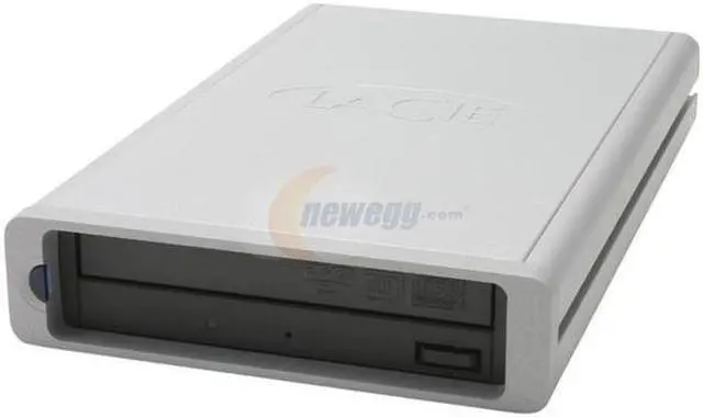 Open Box: LACIE IEEE 1394 / USB 2.0 16X DVD±R External DVD Burner Model ...