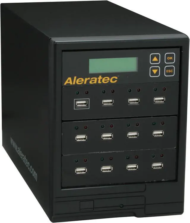 Aleratec Black 1 to 11 USB Copy Tower SA Model 330105 - Newegg.com
