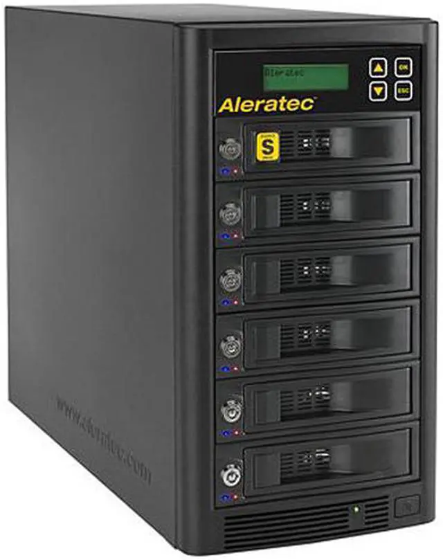 Aleratec 350125 1:5 HDD Copy Cruiser High-Speed - 5 HDD Duplicator and ...