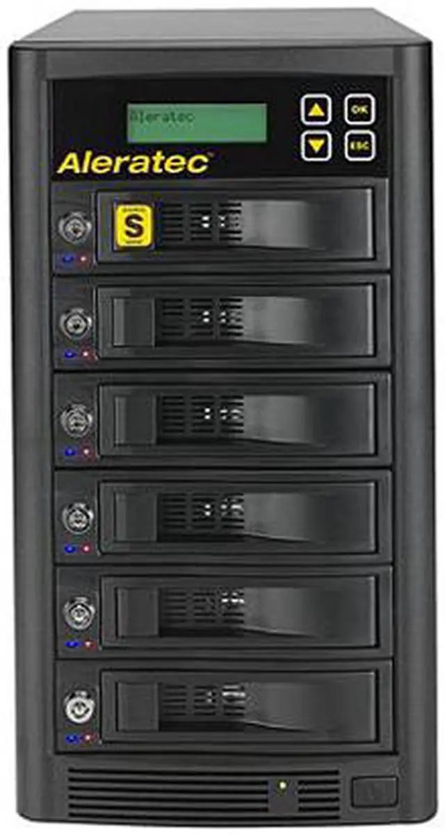 Aleratec 350125 1:5 HDD Copy Cruiser High-Speed - 5 HDD Duplicator and ...