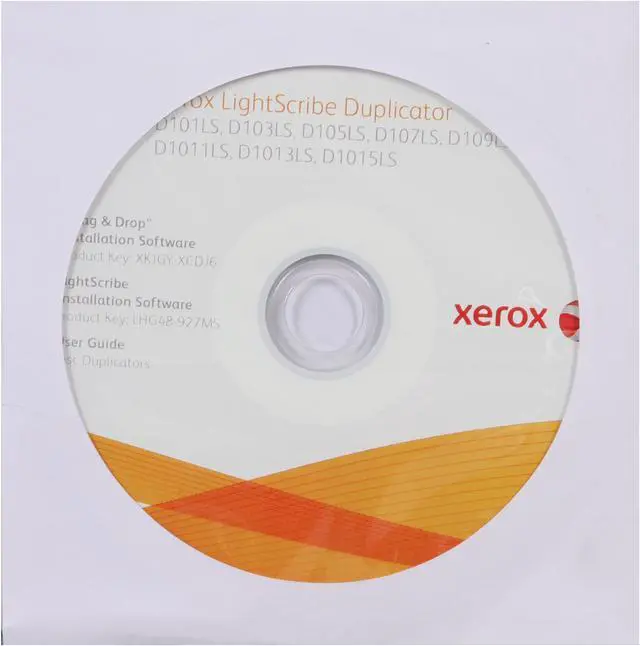 Xerox Silver 1 to 7 CD/DVD Duplicator LightScribe Support Model VP4690 ...