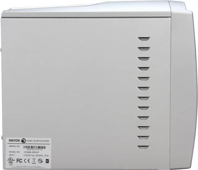 Xerox Silver 1 to 3 CD/DVD Duplicator LightScribe Support Model VP4690 ...