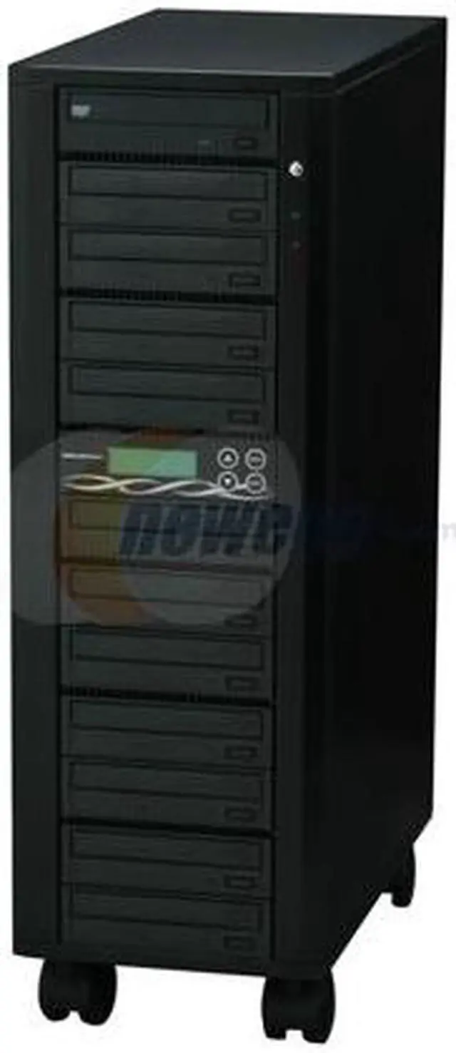 Spartan Black 1 to 11 DVD Duplicator w/ 20X "SONY NEC Optiarc" Drives ...