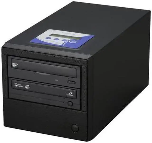 Spartan Black 1 Target CD/DVD Light Scribe Tower Duplicator Model D01 ...