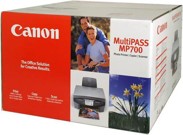 Canon MultiPASS MP700 USB InkJet MFC / All-In-One Color Printer ...