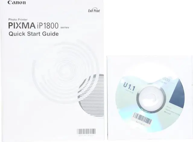 Canon PIXMA iP1800 1855B002 USB InkJet Photo Color Printer - Newegg.com