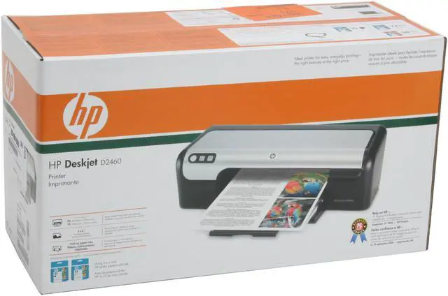 HP Deskjet D2460 CB611A USB InkJet Personal Color Printer - Newegg.com