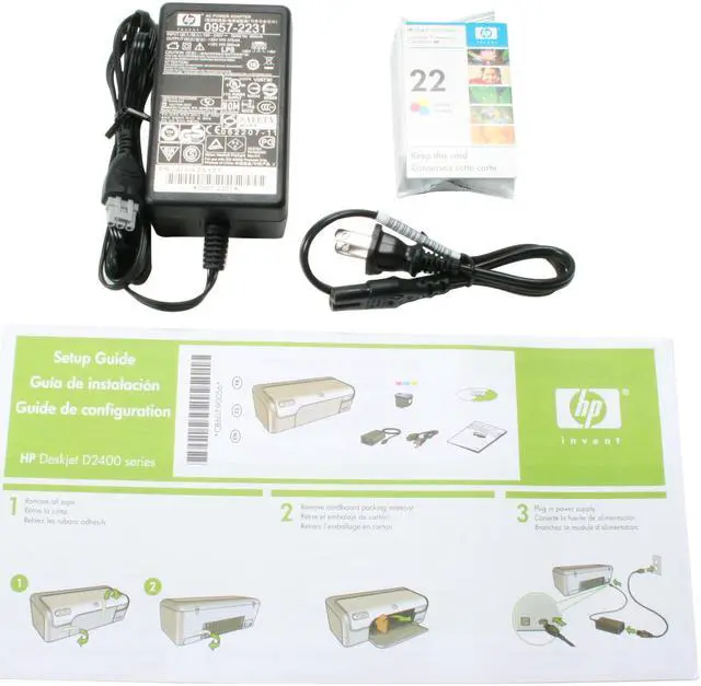 HP Deskjet D2430 CB614A USB InkJet Personal Color Printer - Newegg.com