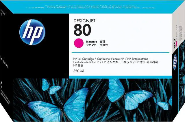 HP 80 High Yield Ink Cartridge - Magenta - Newegg.com