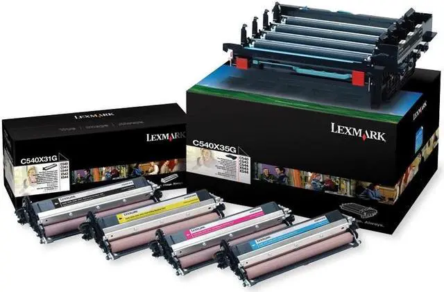 LEXMARK C540X74G C540, C543, C544, X543, X544 Imaging Kit Black and ...