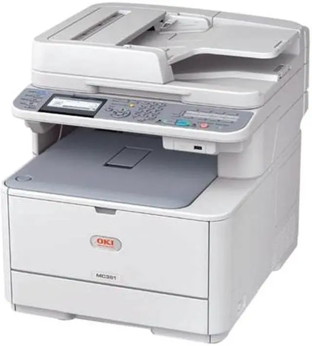 OKIDATA MC361 MFP / All-In-One Up to 25 ppm Color LED Network Printer ...