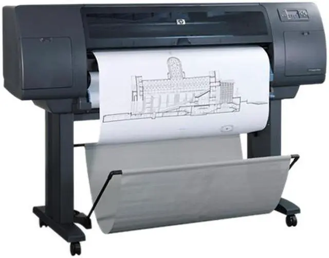 HP Designjet 4020ps CM766A Ethernet (RJ-45) InkJet Large Format Color ...