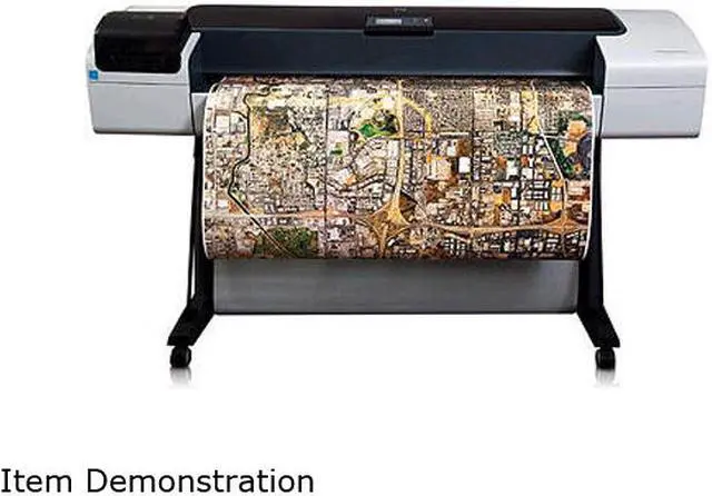 HP Designjet T1200 CH538A#B1K Ethernet (RJ-45) / USB InkJet Large ...