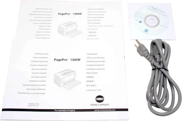 Open Box: Konica Minolta pagepro 1400W Personal Monochrome USB ...