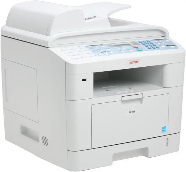 RICOH AC205 002292MIU MFC / All-In-One Monochrome Ethernet (RJ-45 ...
