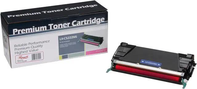 Rosewill RTCA-C5222MS Magenta Replacement for Lexmark C5222MS Toner ...