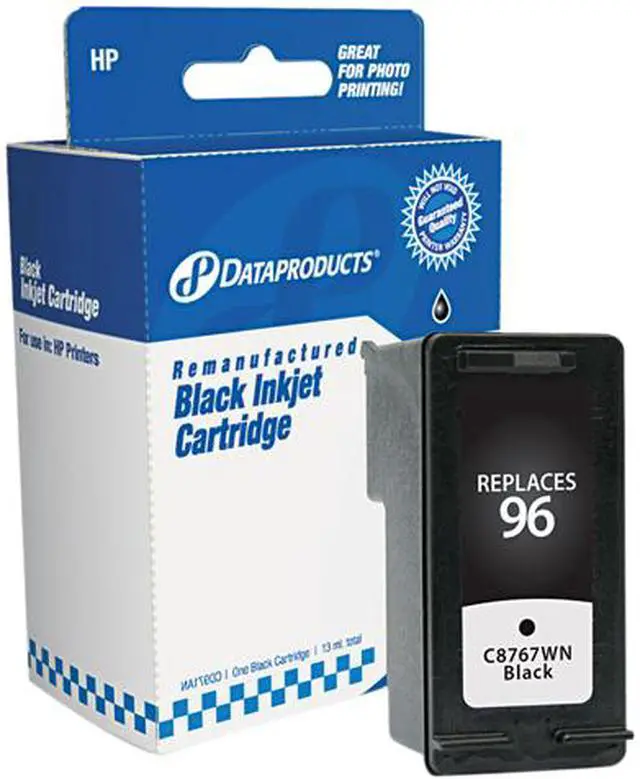 Dataproducts DPC67WN Black Ink Cartridge - Remanufactured for HP ...