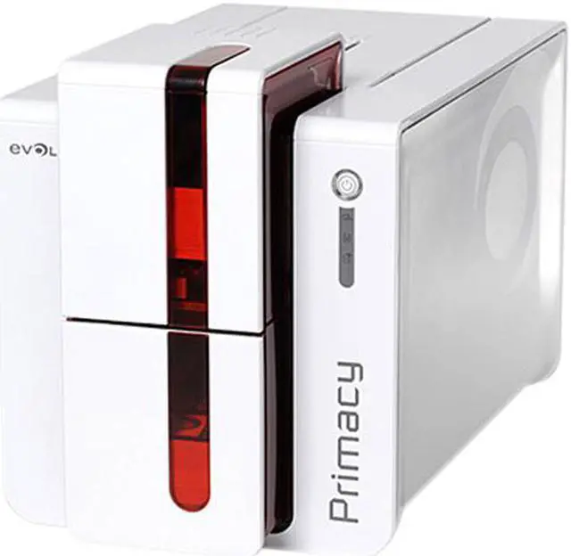 Evolis PM1HB000RD Primacy Duplex Expert Mag ISO Card Printer - Dual-sided - White/Red - Newegg.com