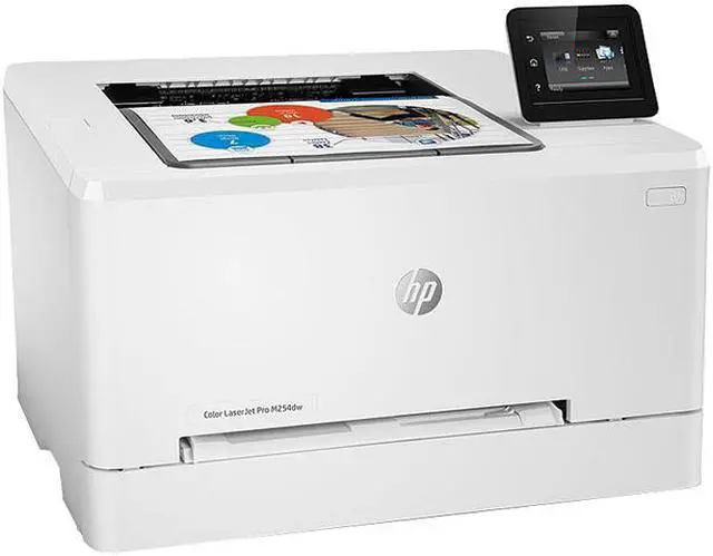 Open Box: HP LaserJet Pro M254dw Color Ethernet (RJ-45) / USB / Wi-Fi ...