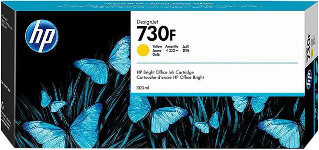 HP 730F 1XB25A 730F 300-ml DesignJet Ink Cartridge Yellow - Newegg.com