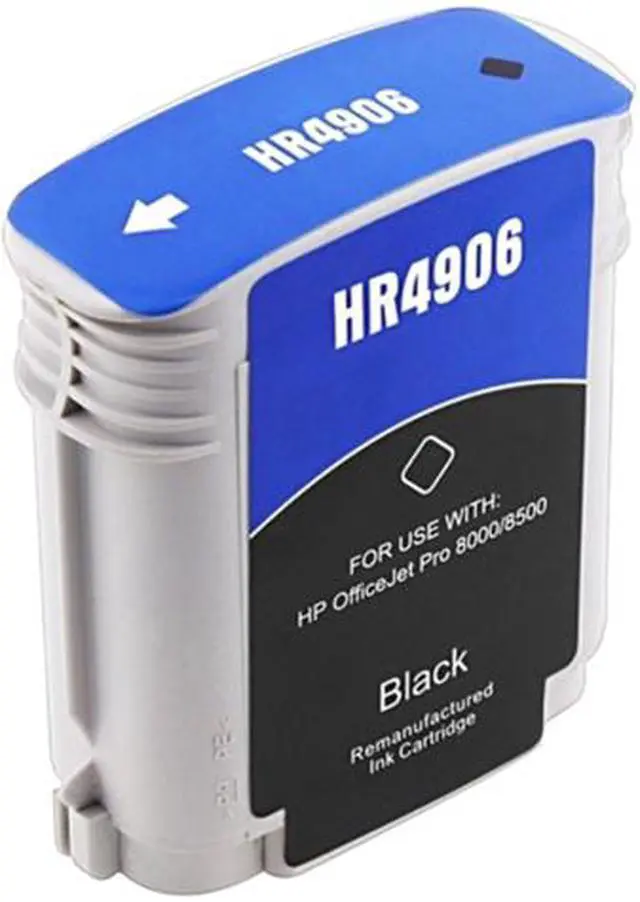 Insten 1042124 Black 2 Pack Remanufactured Black Ink Cartridge for HP ...