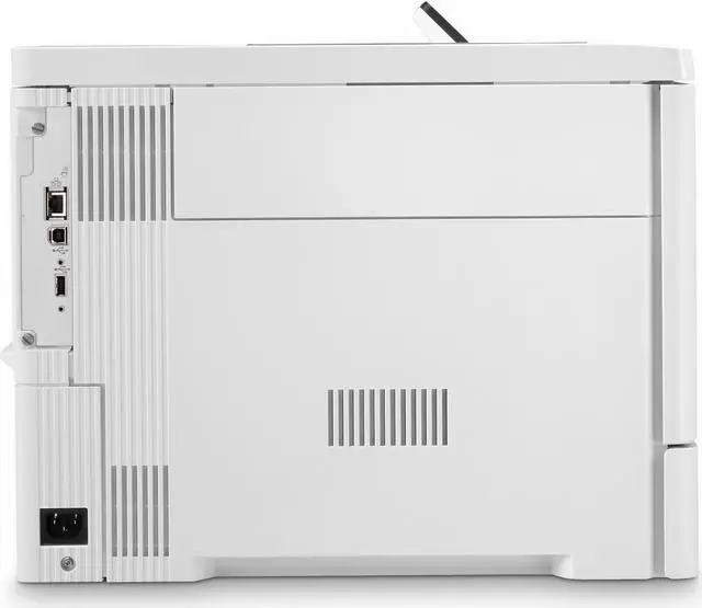 Refurbished: HP Color LaserJet Enterprise M554dn Printer in White ...