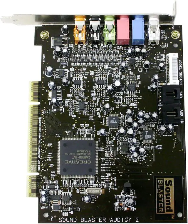 Creative Sound Blaster Audigy 2 Value SB0400 Sound Card - Newegg.com